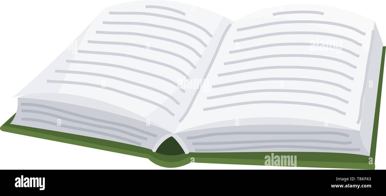 Open book for Lover of literature. Encyclopedias for reading. Inverted ...