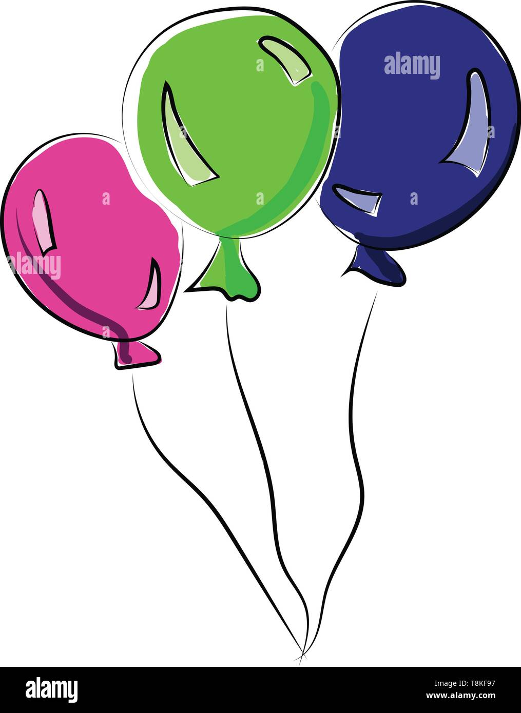 Birthday children play Stock Vector Images - Alamy