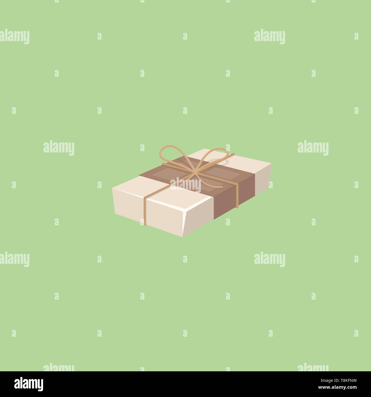 A box is a rectangular container, typically have a lid., vector, color ...