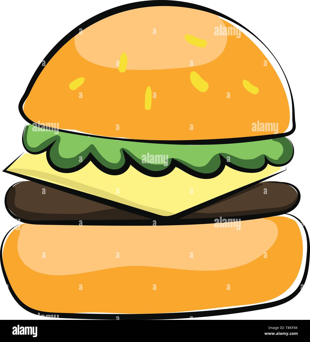 Fresh slice beef fried Stock Vector Images - Alamy