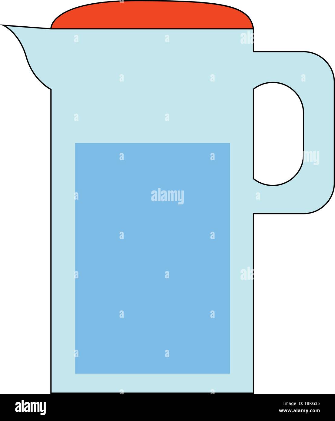 Water jug drawing Stock Vector Images - Alamy