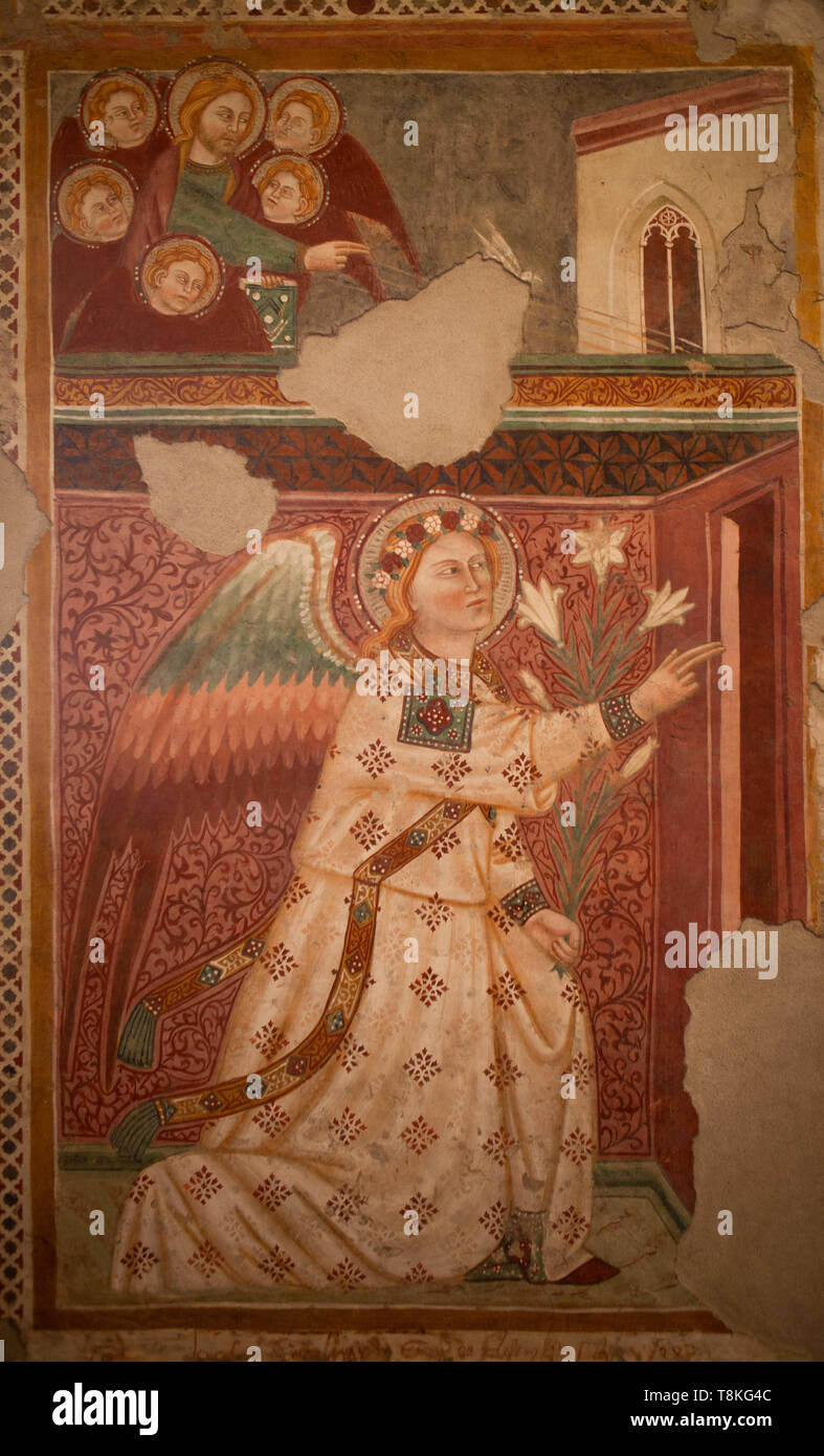 Fresco angel hi-res stock photography and images - Alamy