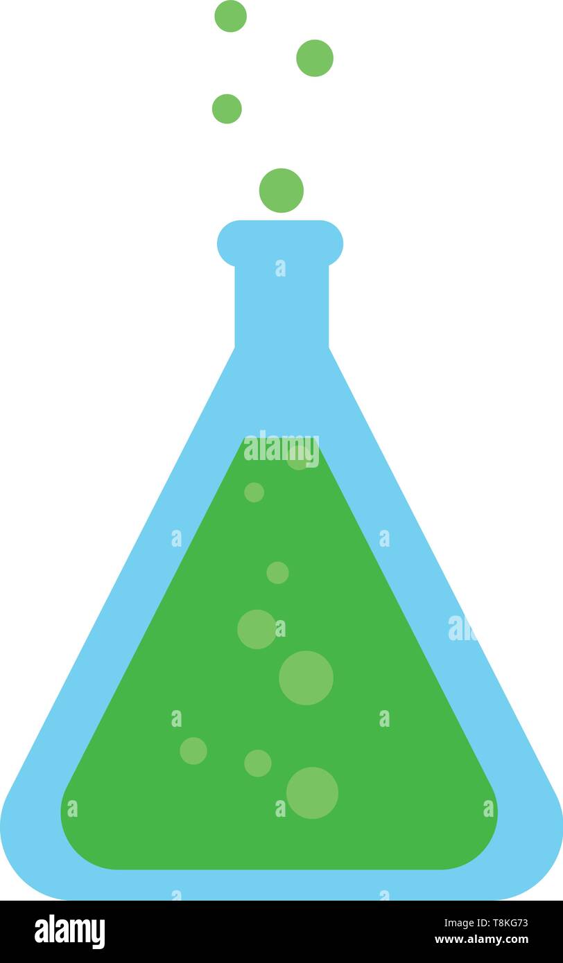 Microscope flasks Stock Vector Images - Alamy