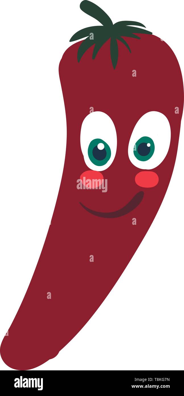 Red chili peppers kitchen Stock Vector Images - Alamy