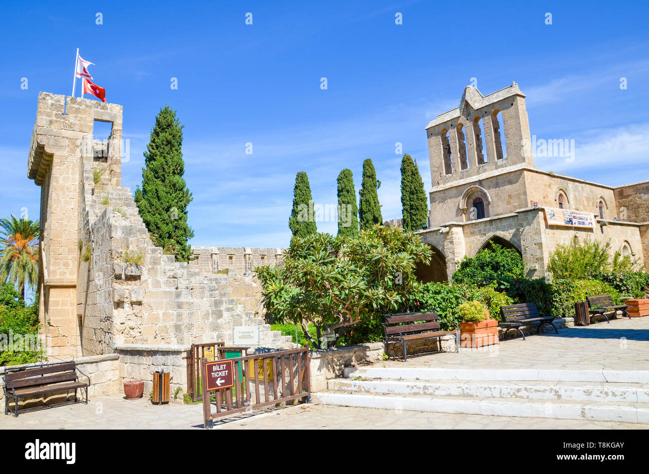 Bellapais cyprus 2018 hi-res stock photography and images - Alamy