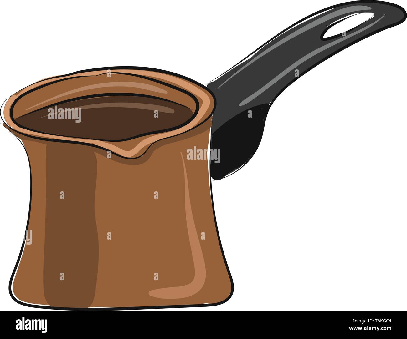 Brass stove Stock Vector Images - Alamy