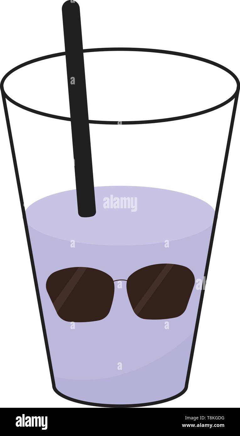 Water glass straw drawing vector hi-res stock photography and images ...