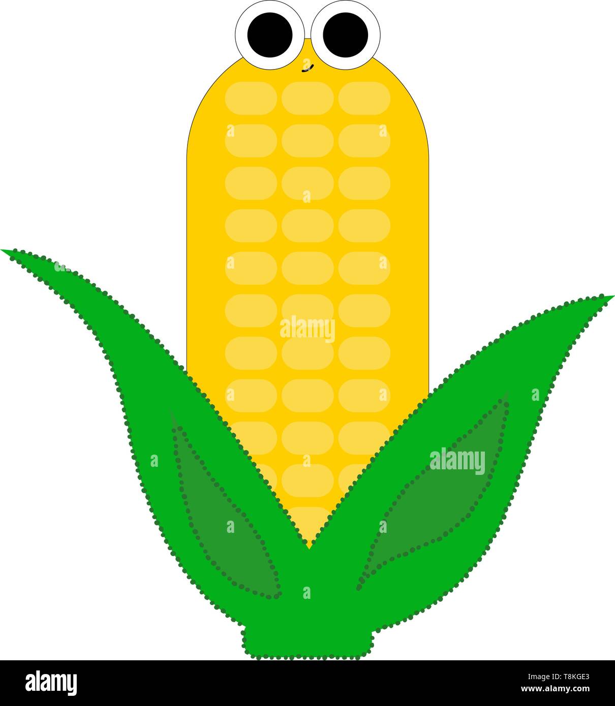 Corn Crops Drawing