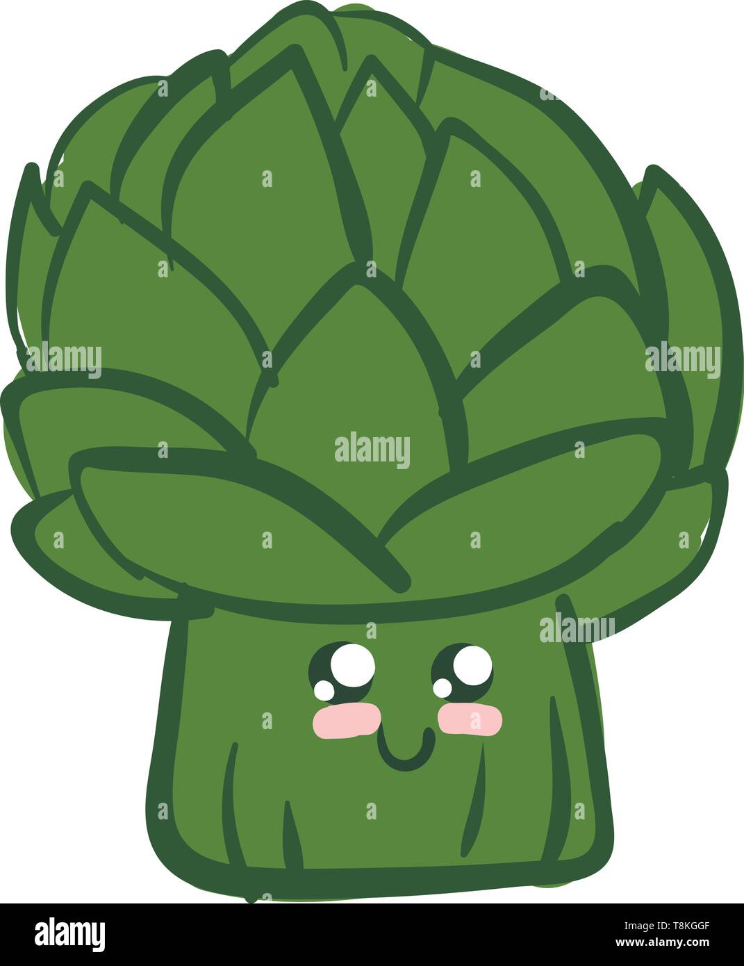 Artichokes are round, green vegetable, enclosed by thick, pointed ...