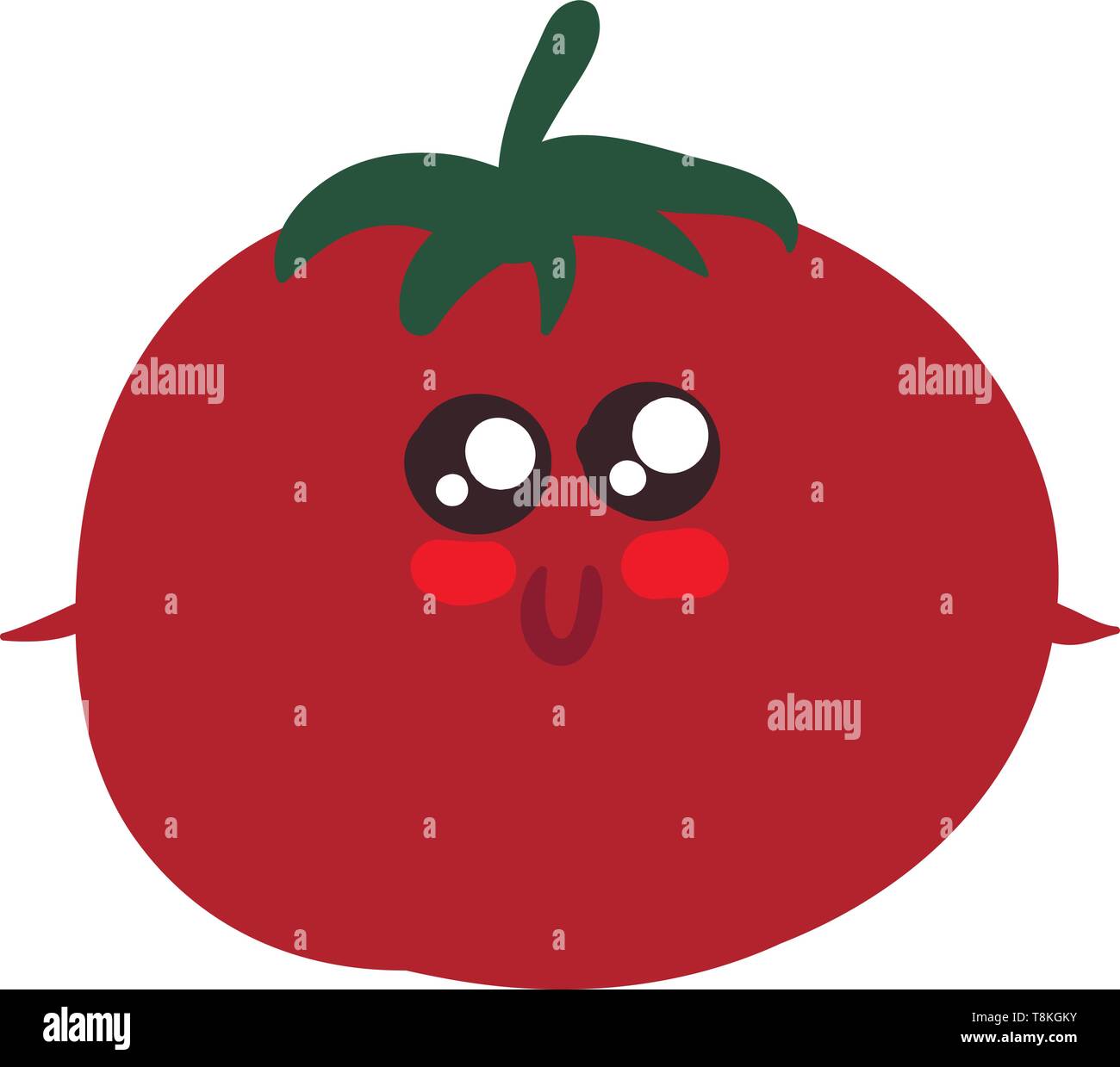 Fresh vegetable in round Stock Vector Images - Alamy