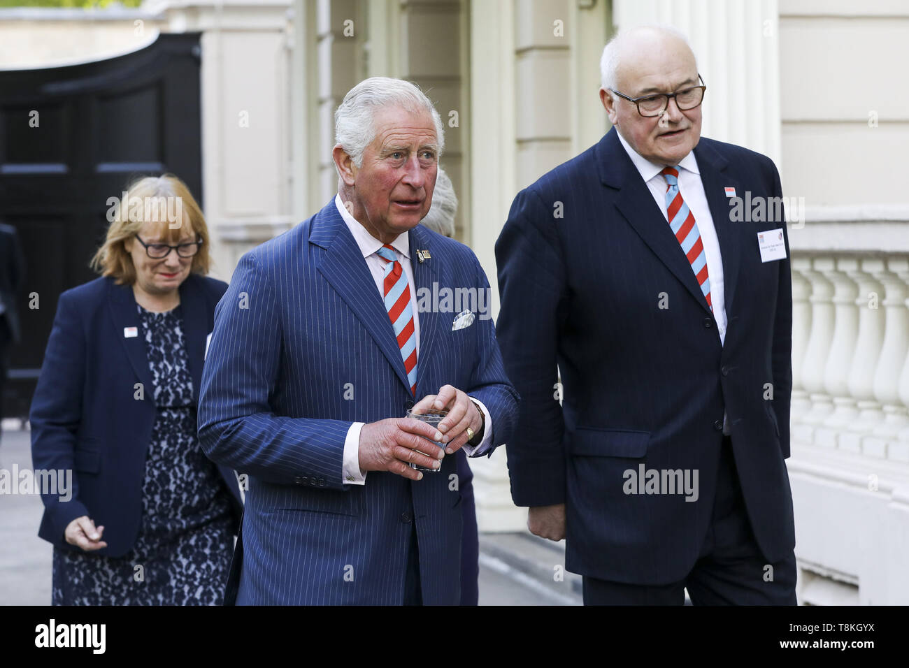 The Prince of Wales meets General Sir Peter Wall at a reception to ...