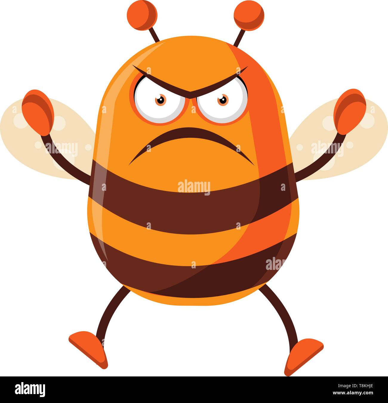 Angry bee hi-res stock photography and images - Alamy