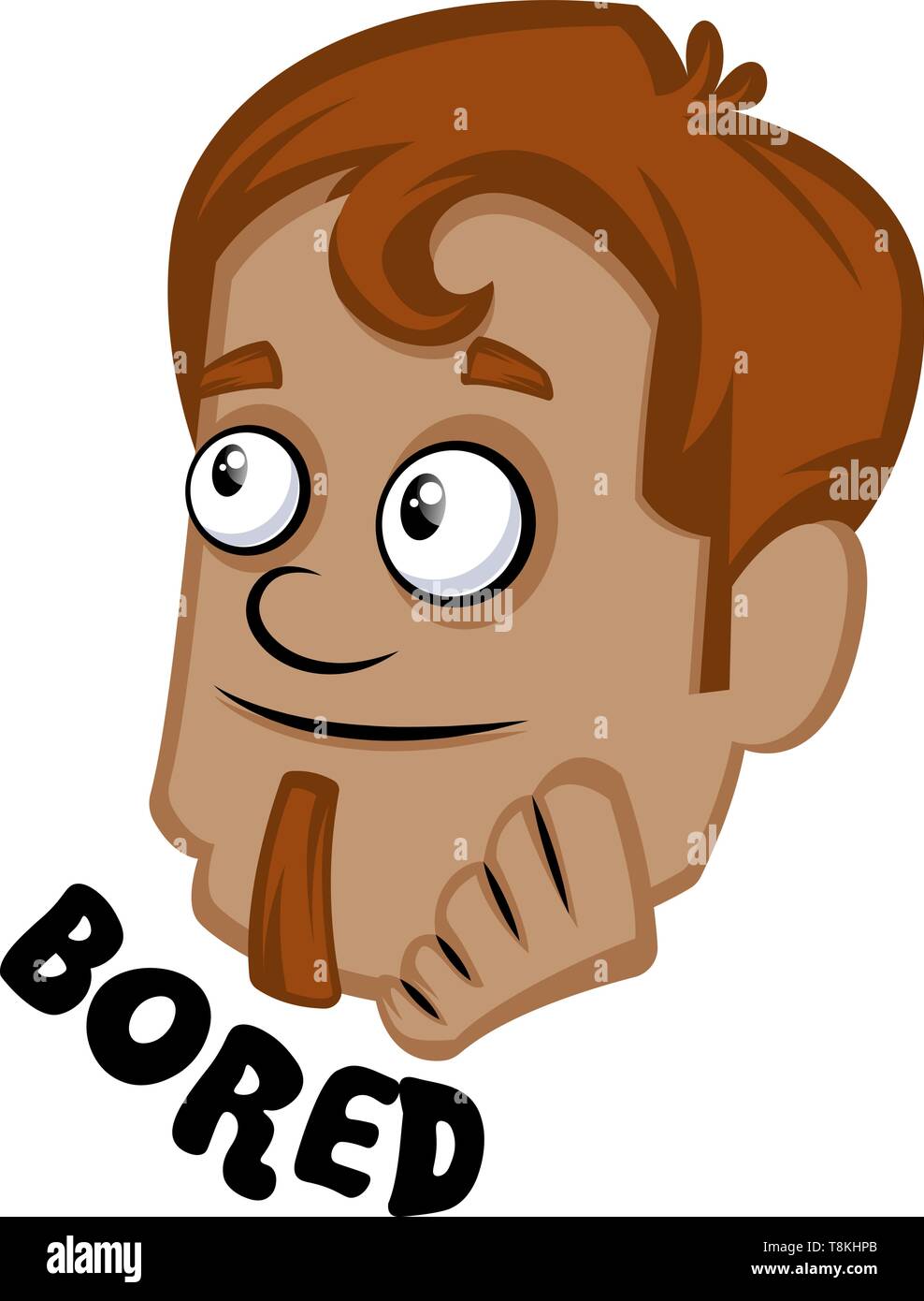 Boring Face Clip Art