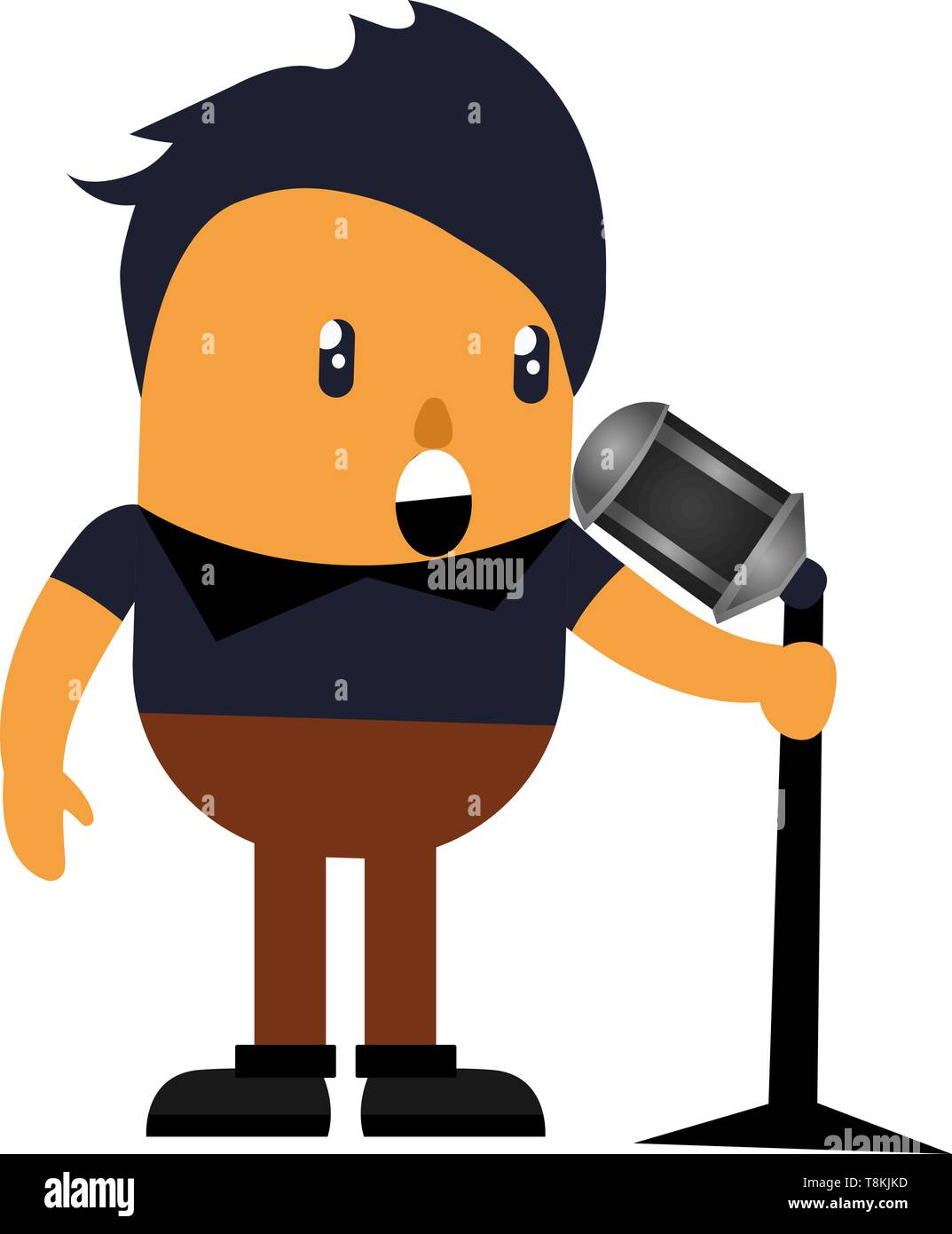 Mike vector vectors hi-res stock photography and images - Alamy