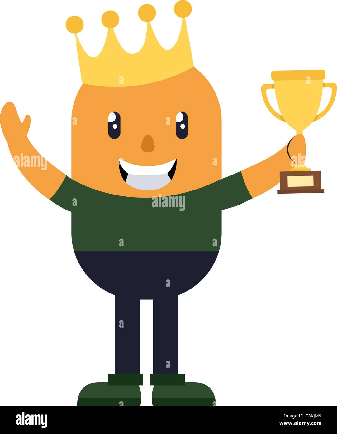 Celebrating soccer Stock Vector Images - Alamy