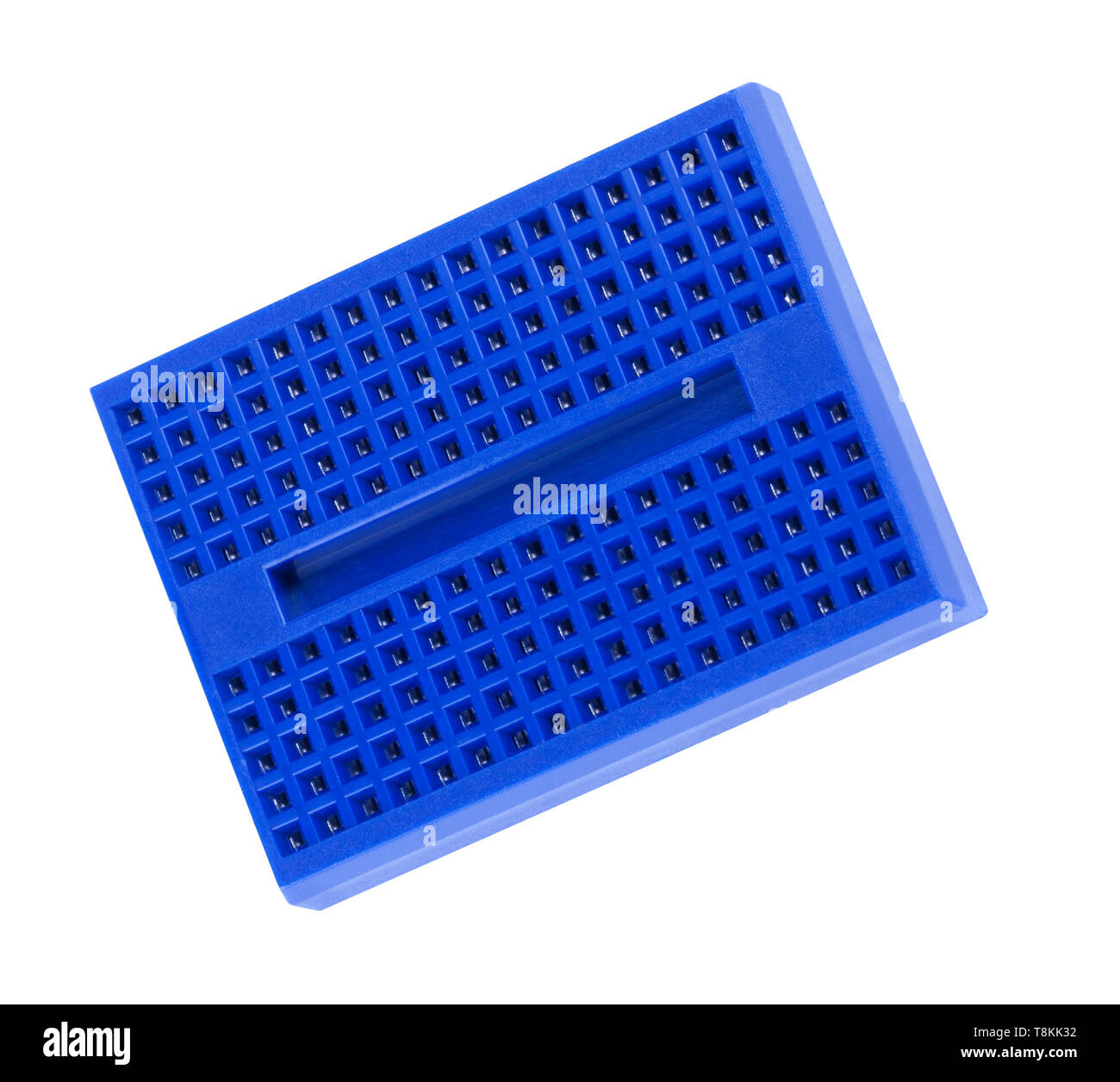 Mini Solderless Prototype Breadboard isolated Stock Photo - Alamy