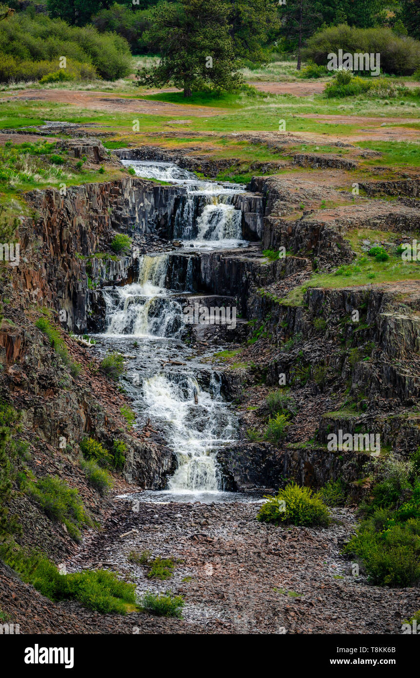 Hog Canyon Falls Stock Photo - Alamy