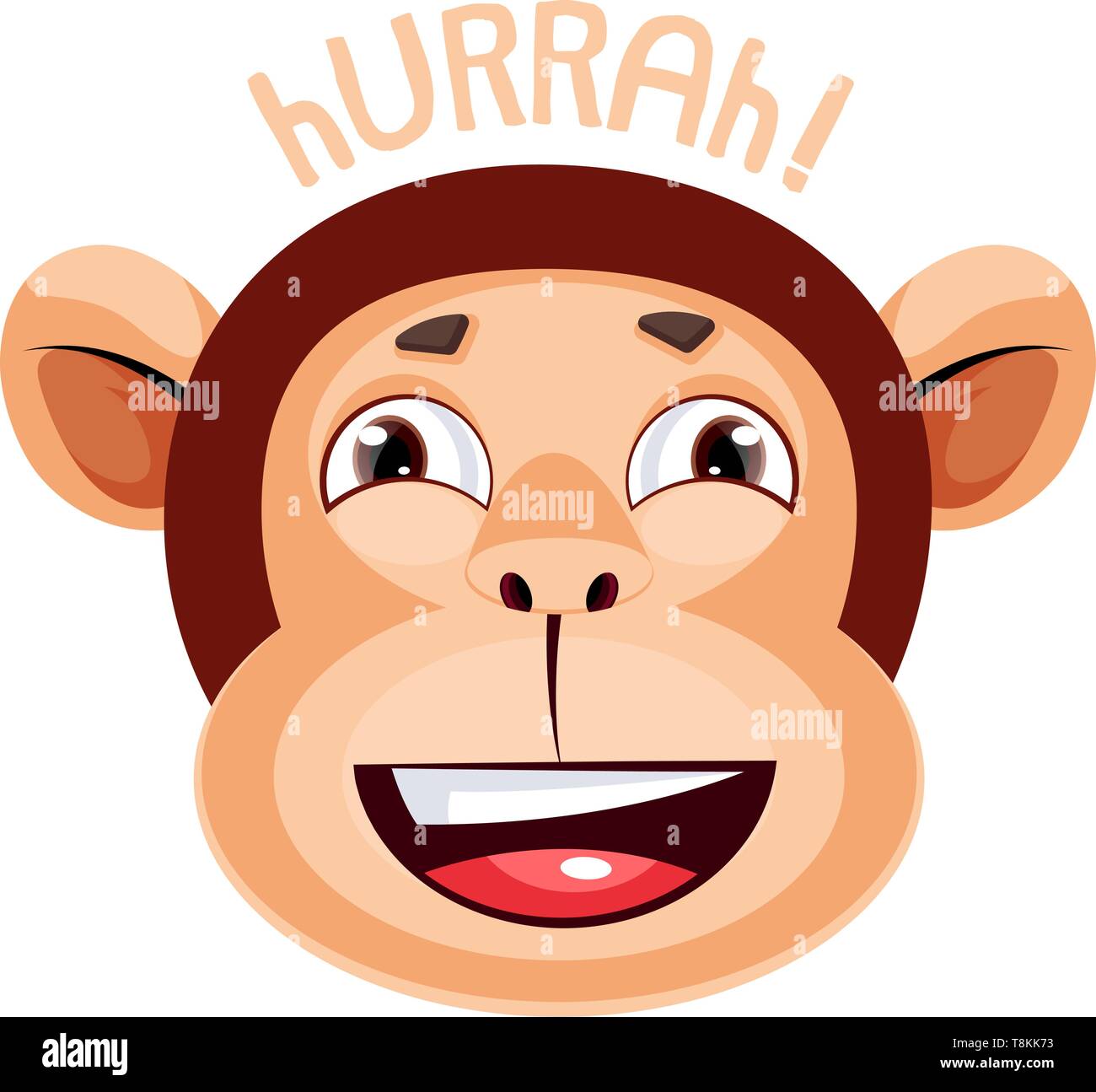 Happy Monkey Face