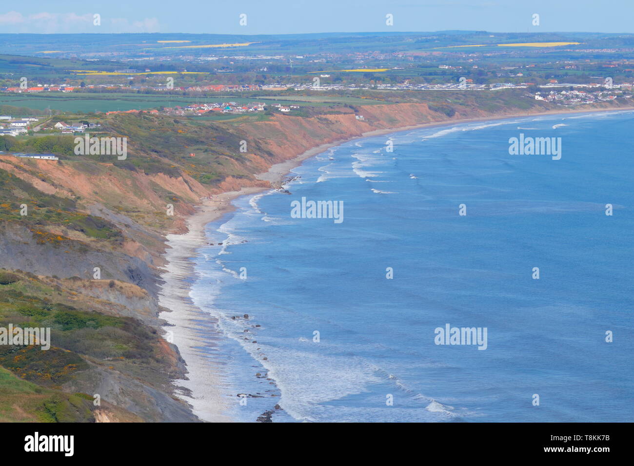 Reighton Sands on the Yorkshire Coast Stock Photo - Alamy