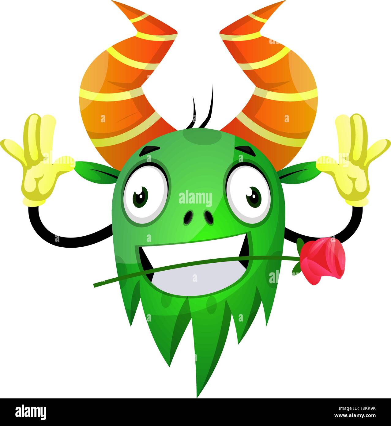 Cursed teeth Stock Vector Images - Alamy