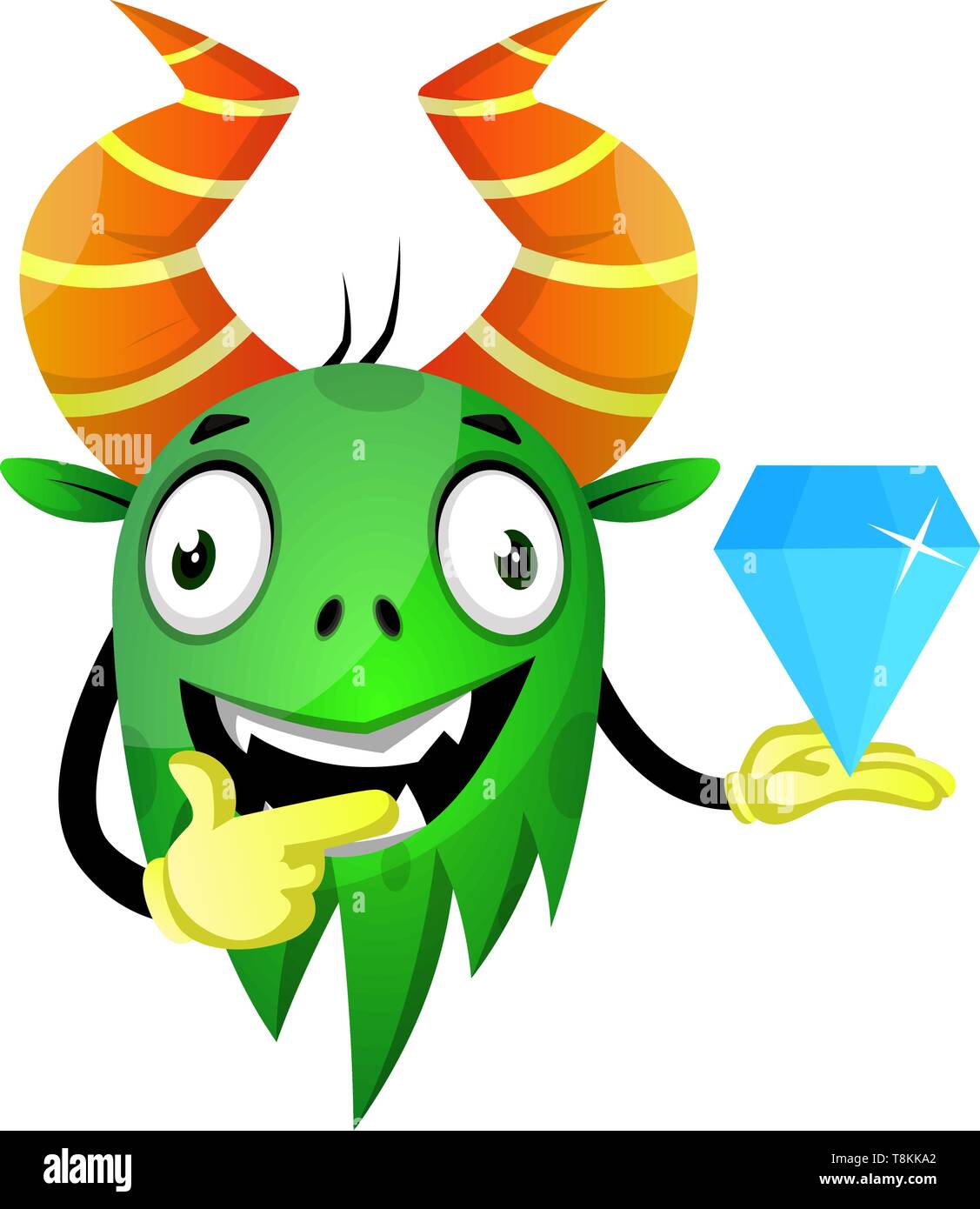 Horned mine Stock Vector Images - Alamy