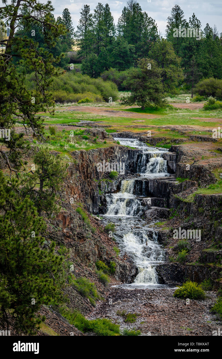 Hog Canyon Falls Stock Photo - Alamy