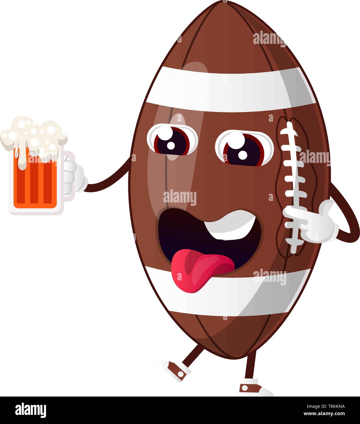 Rugby team drink Stock Vector Images - Alamy