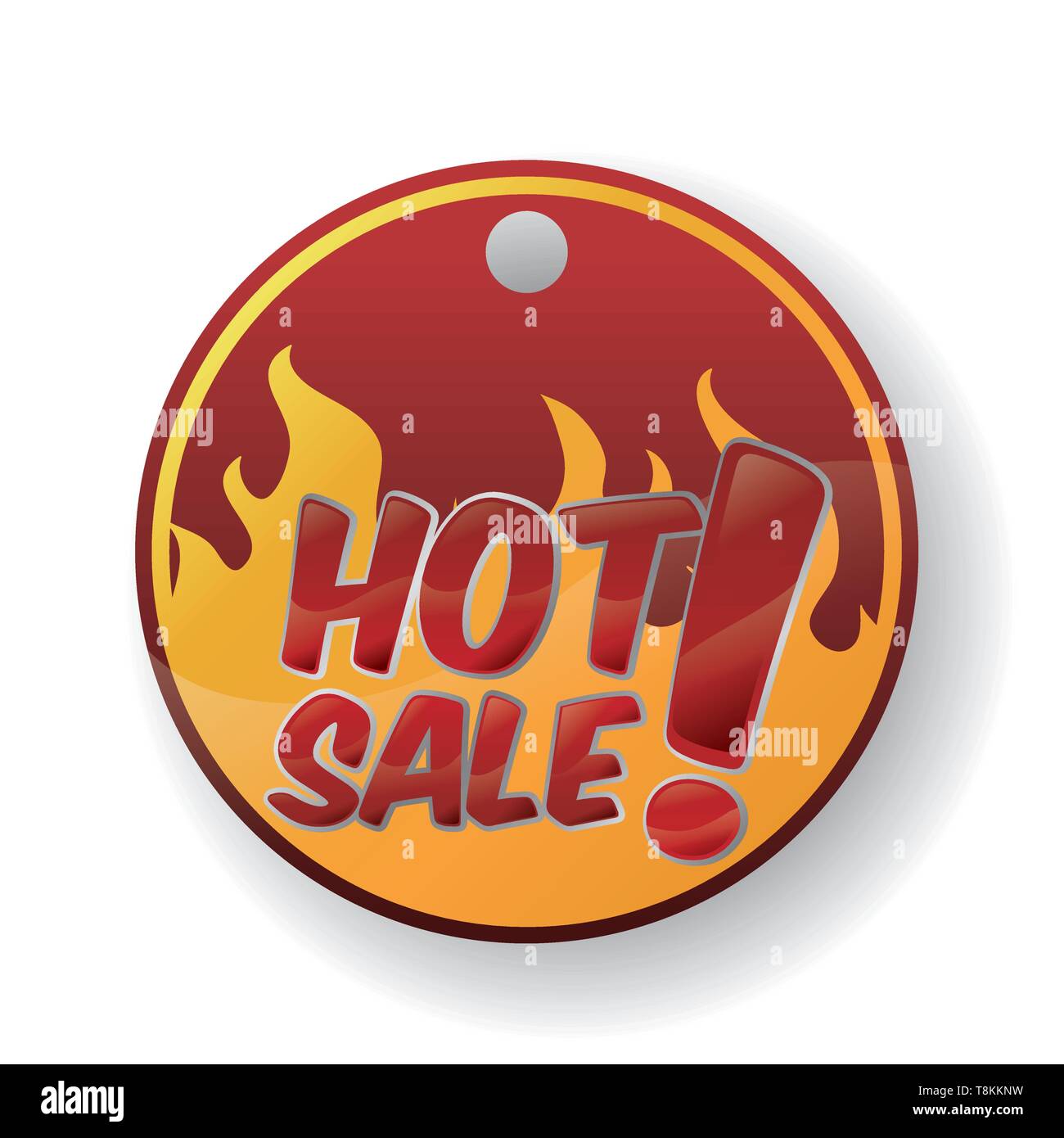 hot sale design over white background, vector illustration Stock Vector ...