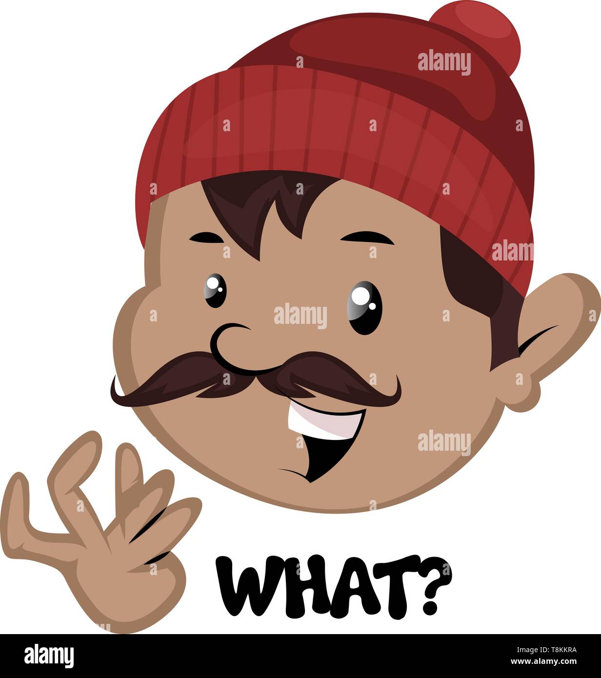 Man asking questions Stock Vector Images - Alamy