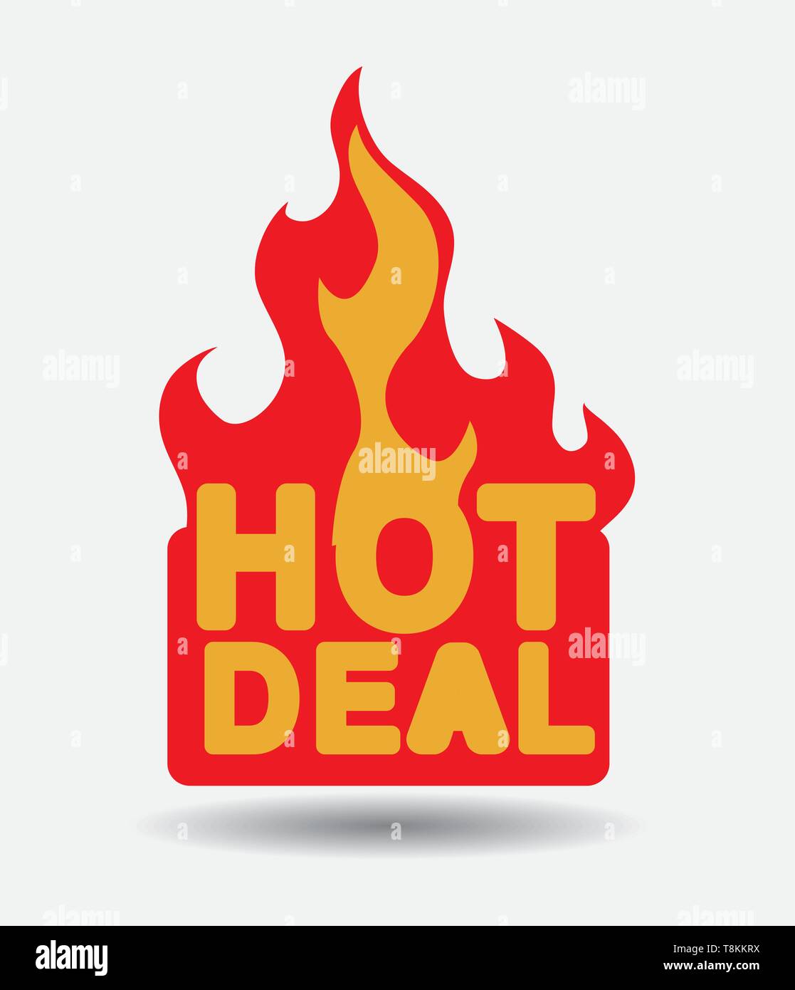 hot sale design over white background, vector illustration Stock Vector ...