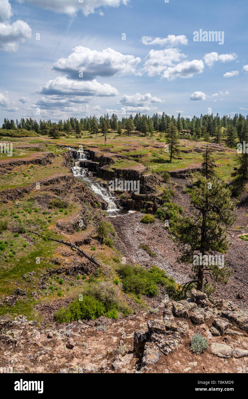 Hog Canyon Falls Stock Photo - Alamy