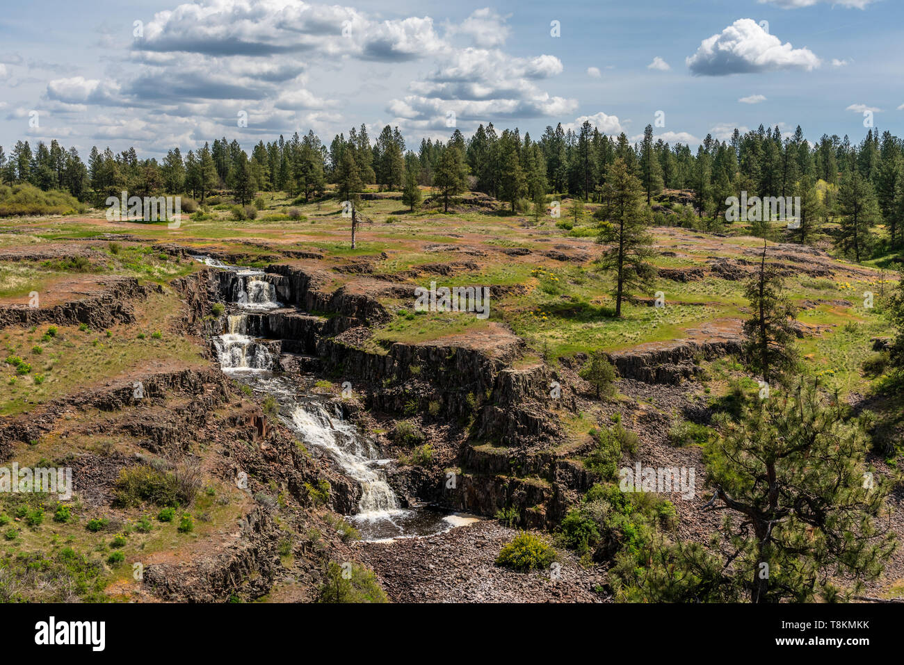 Hog Canyon Falls Stock Photo - Alamy