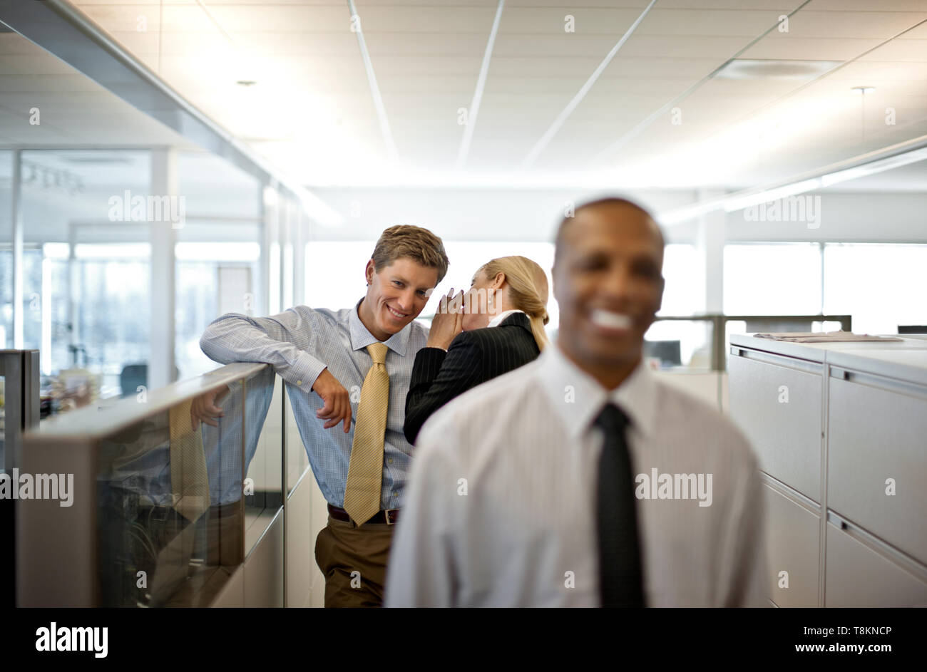 Males gossiping hi-res stock photography and images - Alamy