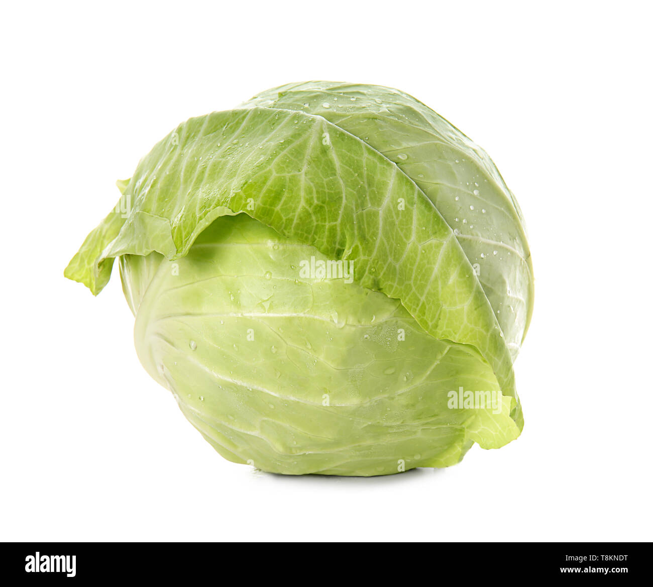 Fresh ripe cabbage on Cut Out Stock Images & Pictures - Alamy