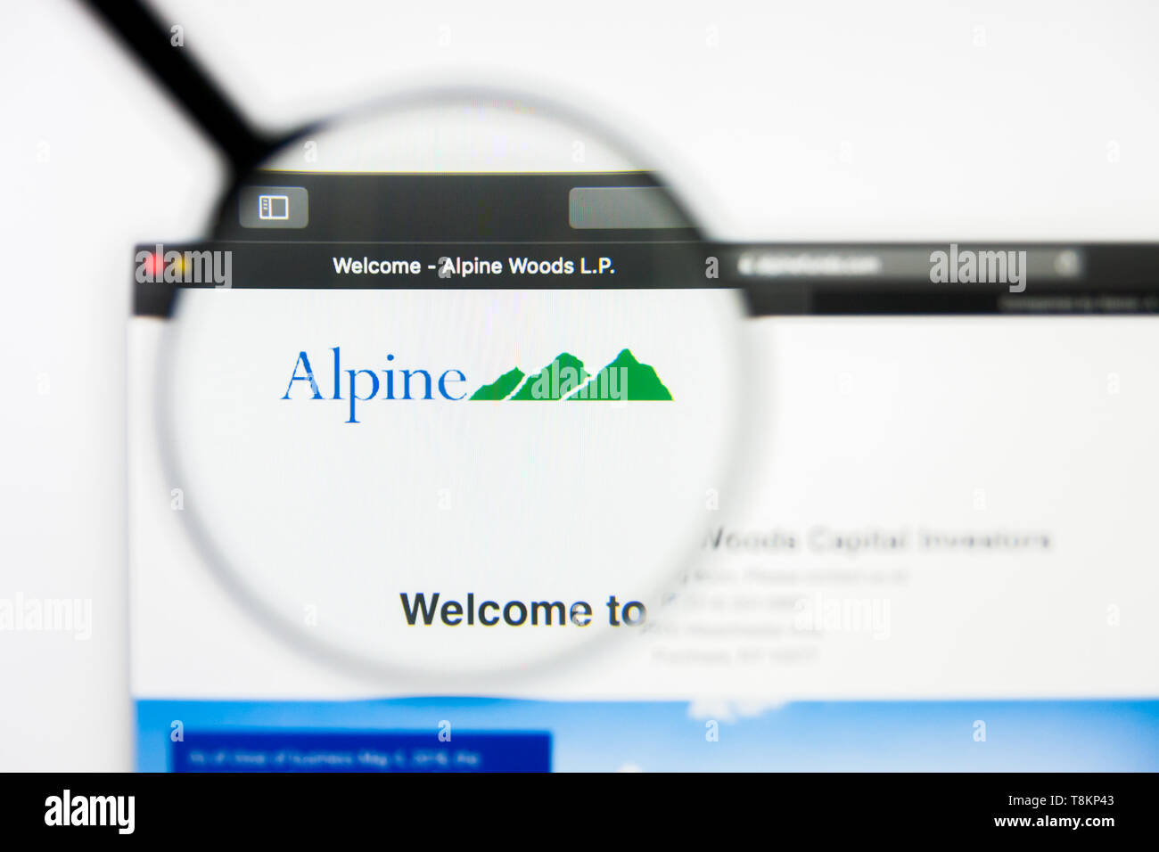 Richmond, Virginia, USA - 8 May 2019: Illustrative Editorial of Alpine ...