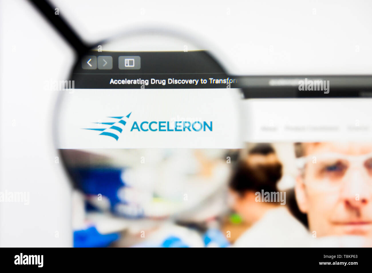 Acceleron logo hi-res stock photography and images - Alamy