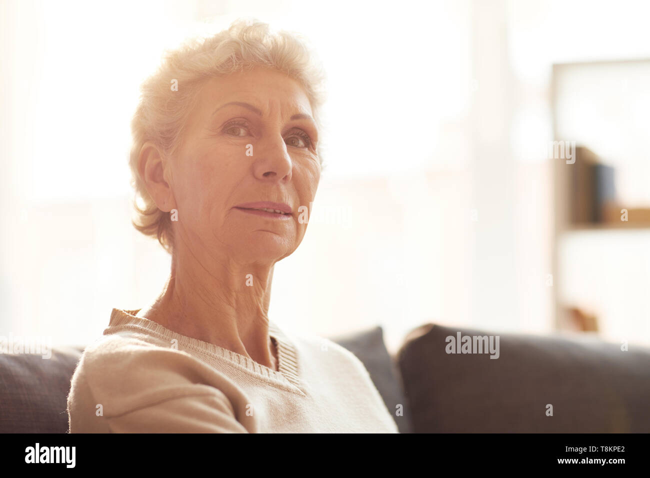 Beautiful mature businesswoman sitting hi-res stock photography and ...