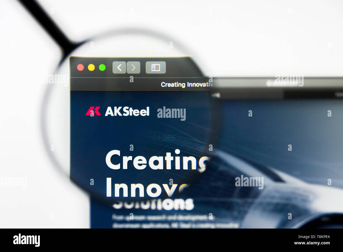 Richmond, Virginia, USA - 8 May 2019: Illustrative Editorial of AK ...