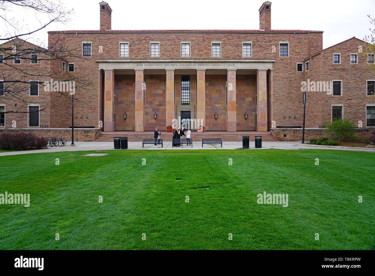 Cu boulder campus hi-res stock photography and images - Alamy