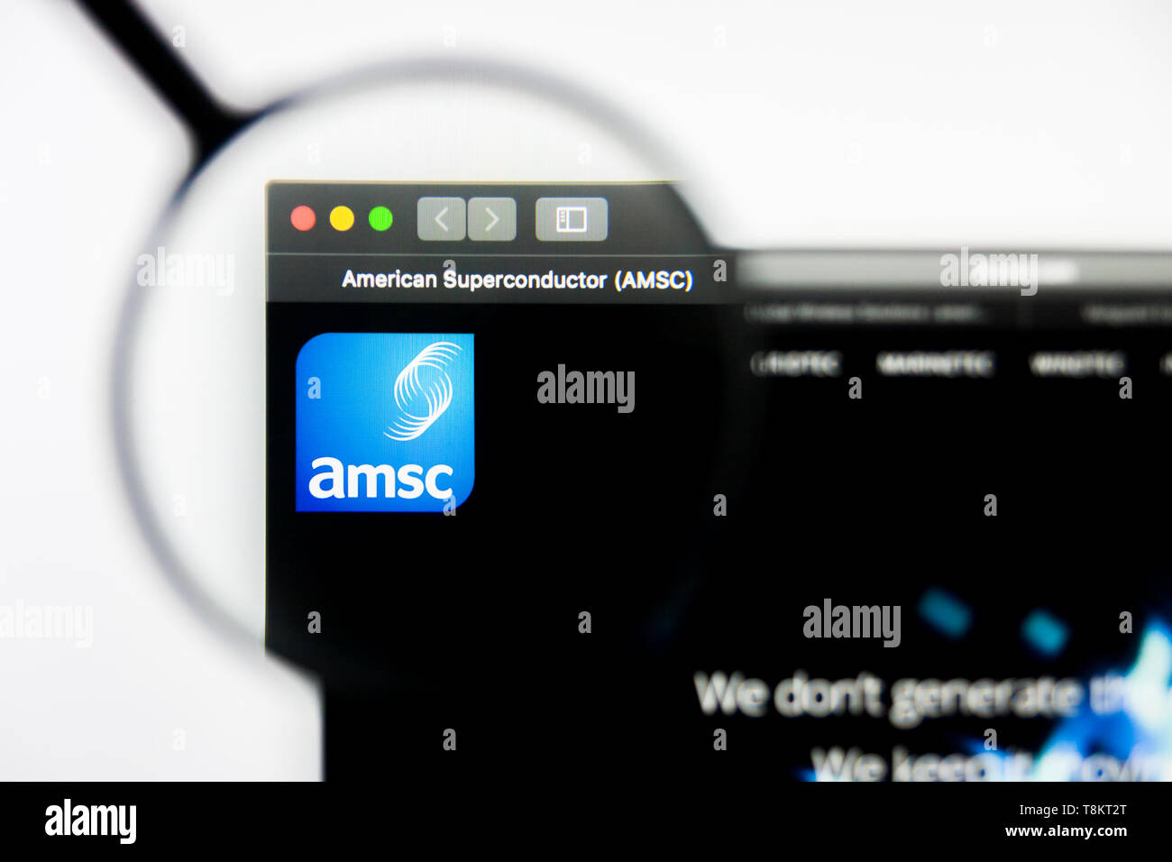 American superconductor hi-res stock photography and images - Alamy