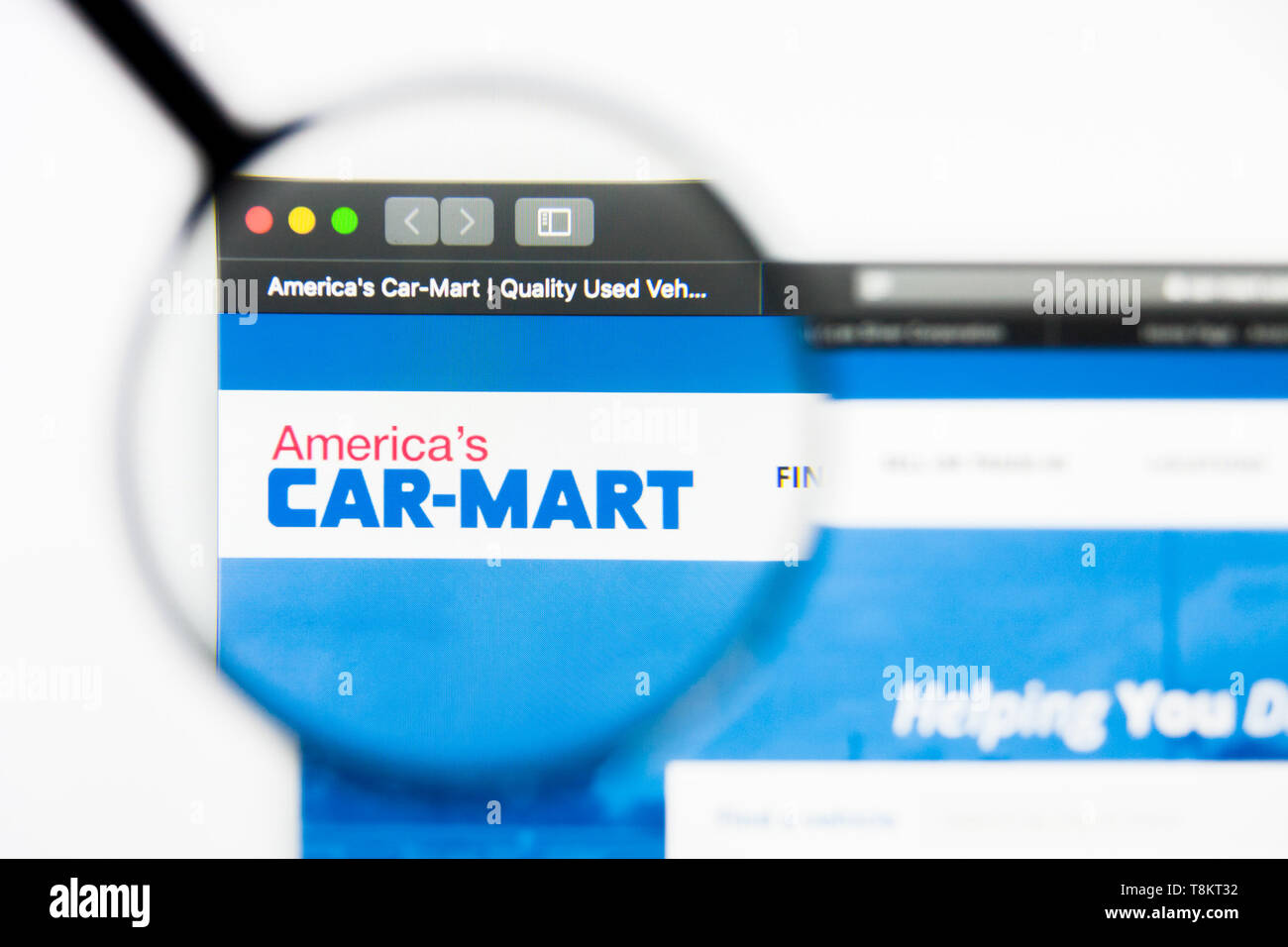 Richmond, Virginia, USA - 9 May 2019: Illustrative Editorial of America ...