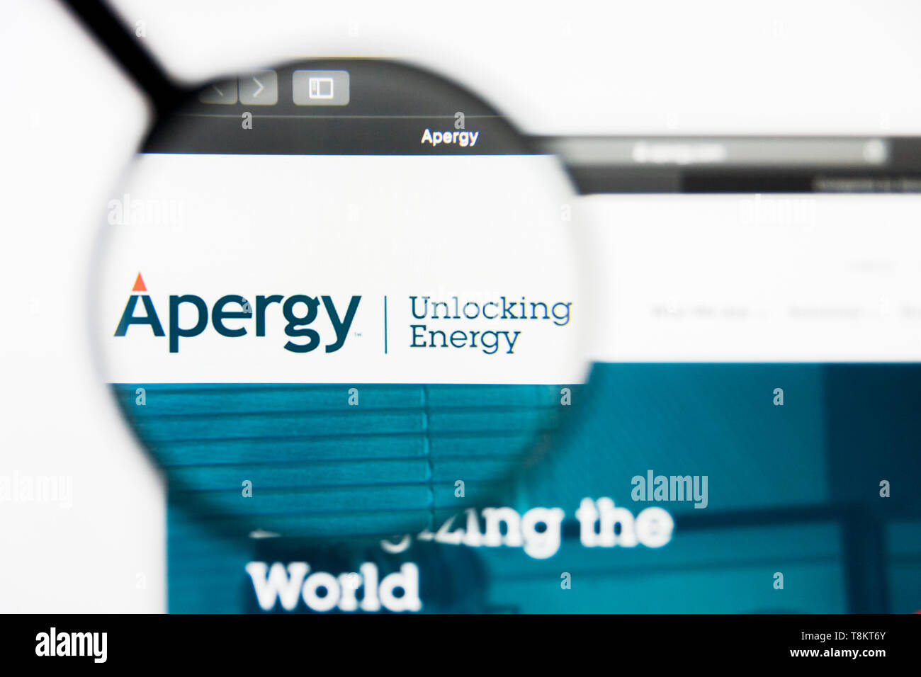 Richmond, Virginia, USA - 9 May 2019: Illustrative Editorial of Apergy ...