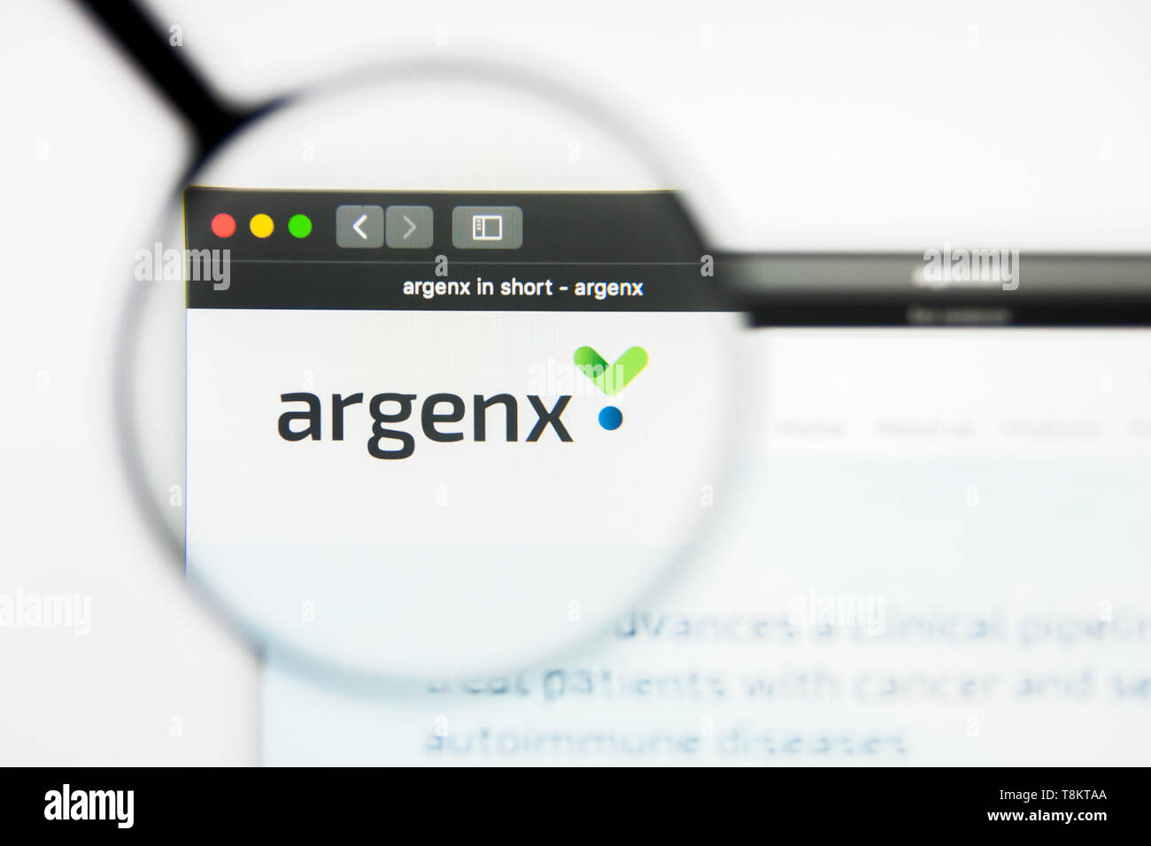 Argenx logo hi-res stock photography and images - Alamy