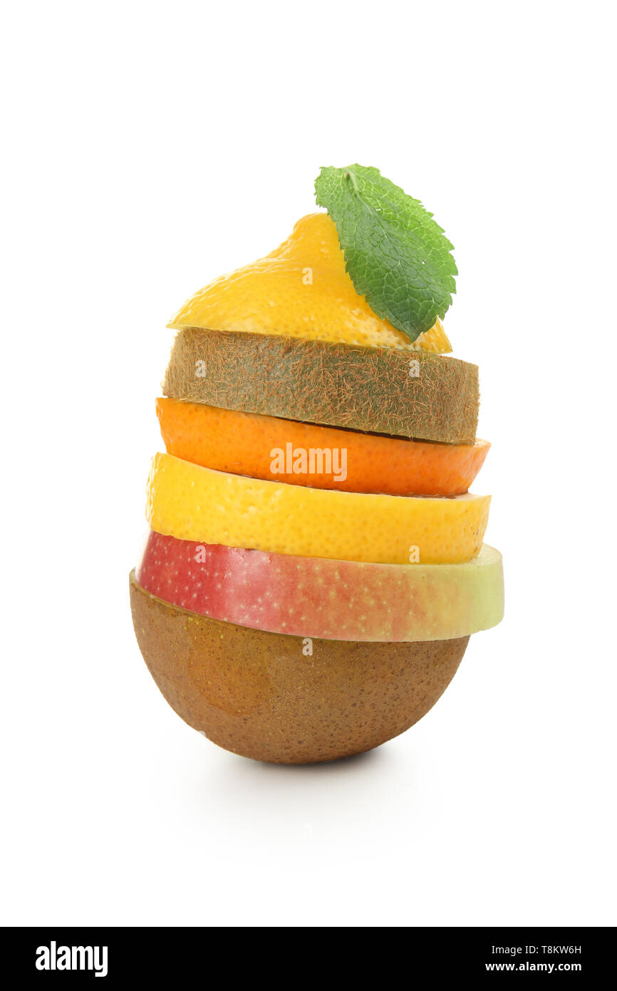 Stack different citrus fruits hi-res stock photography and images - Alamy