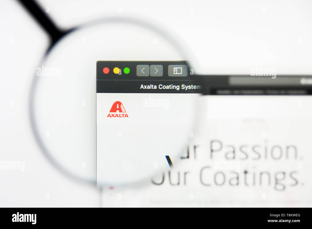Richmond, Virginia, USA - 9 May 2019: Illustrative Editorial of Axalta ...