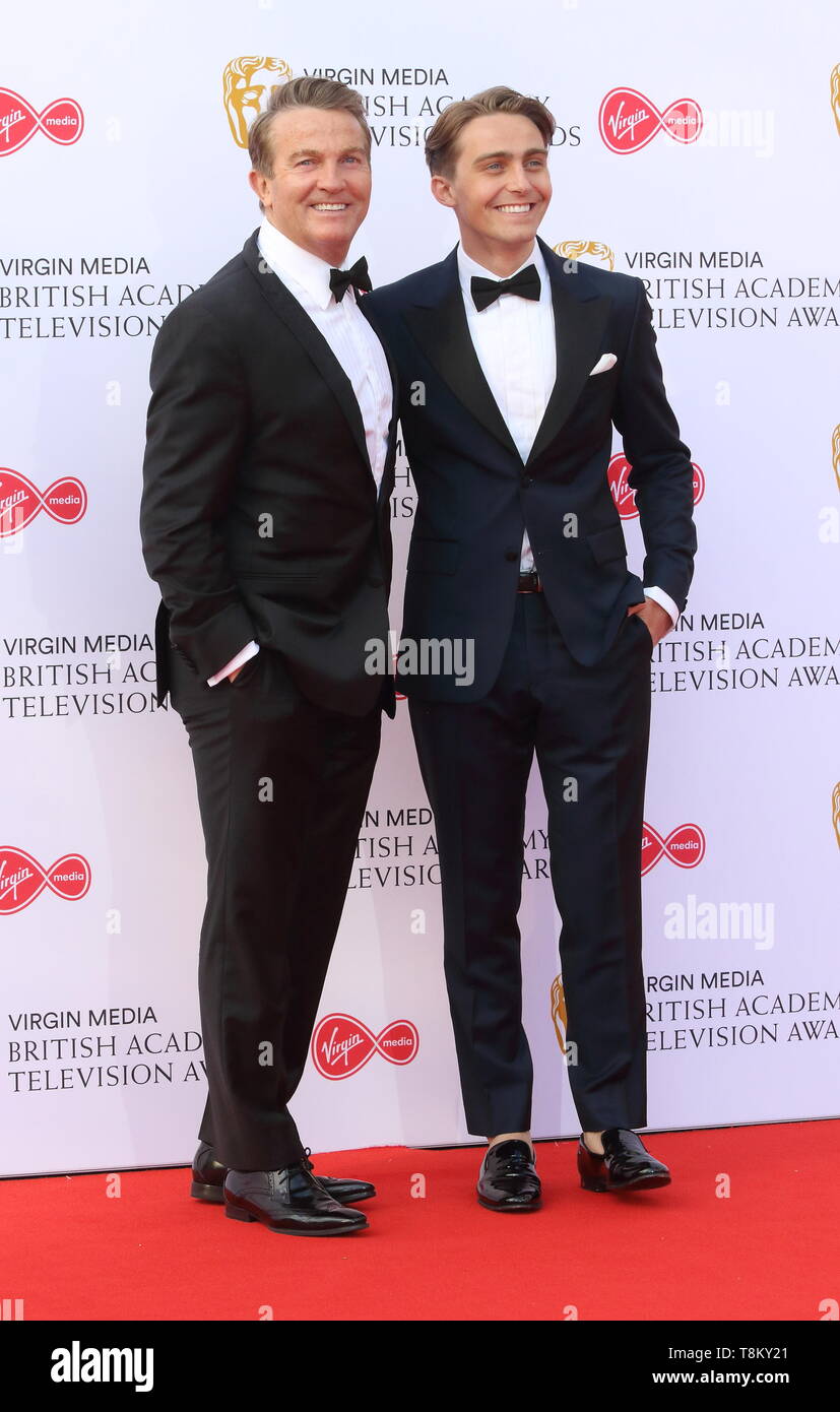 Bradley and Barney Walsh are seen on the red carpet during the Virgin ...