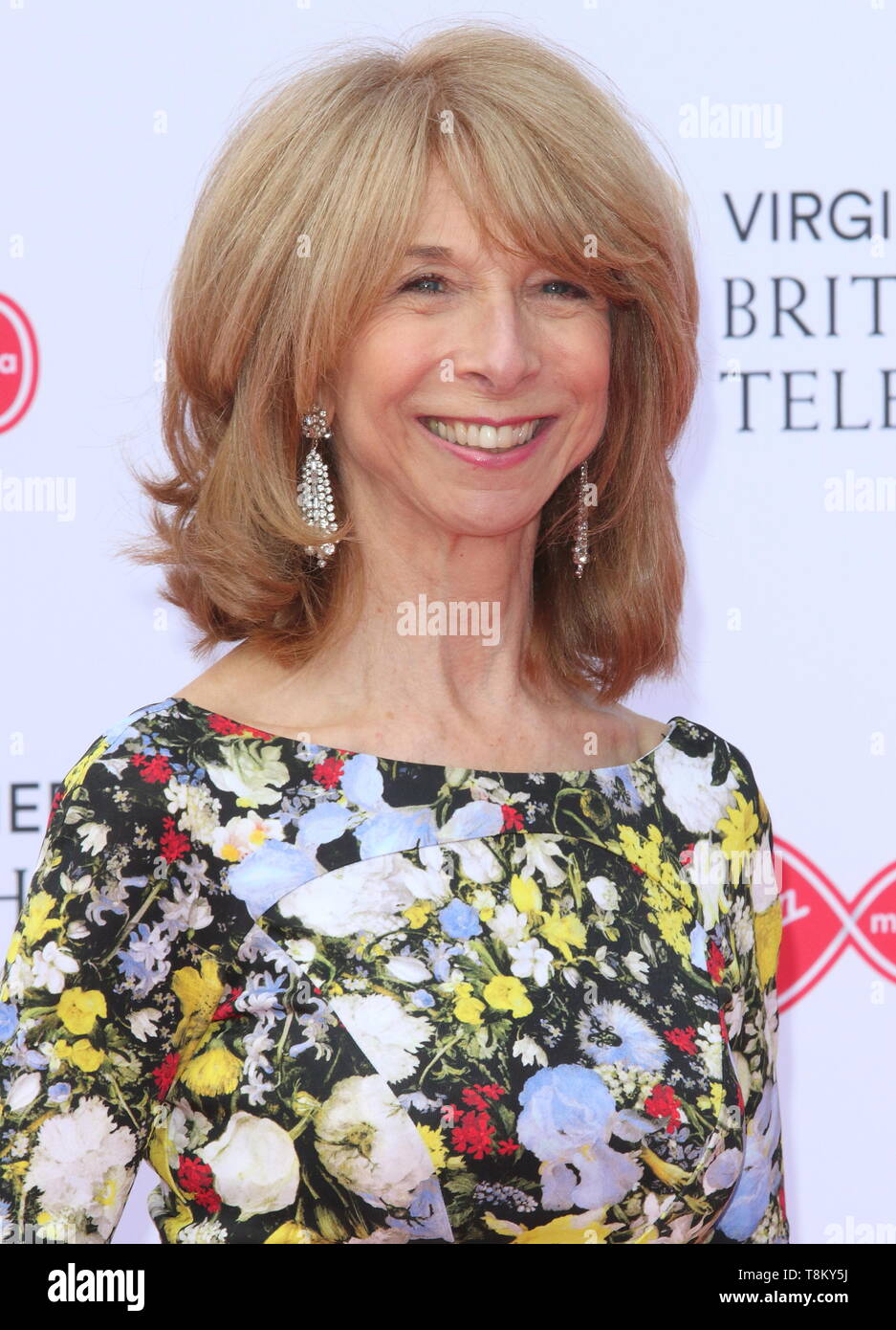 Helen Worth seen on the red carpet during the Virgin Media BAFTA ...