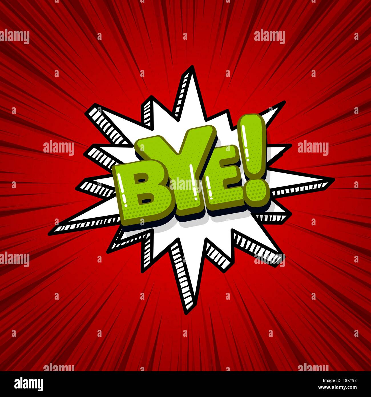 Goodbye bye comic bubble text hi-res stock photography and images - Alamy Goodbye bye comic bubble text hi-res stock photography and images - Alamy