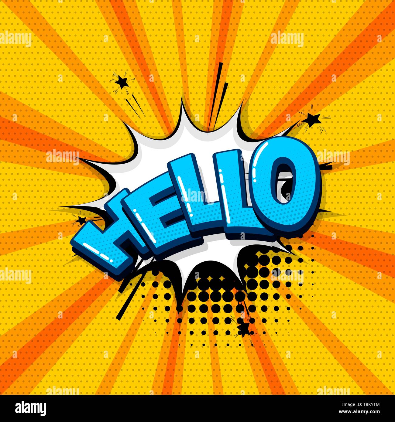 Pop art comic text Stock Vector Image & Art - Alamy
