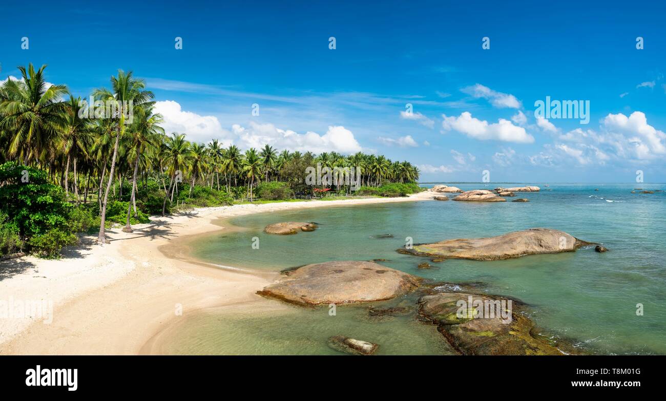 Sri Lanka, Eastern province, Passikudah, Passikudah beach Stock Photo ...